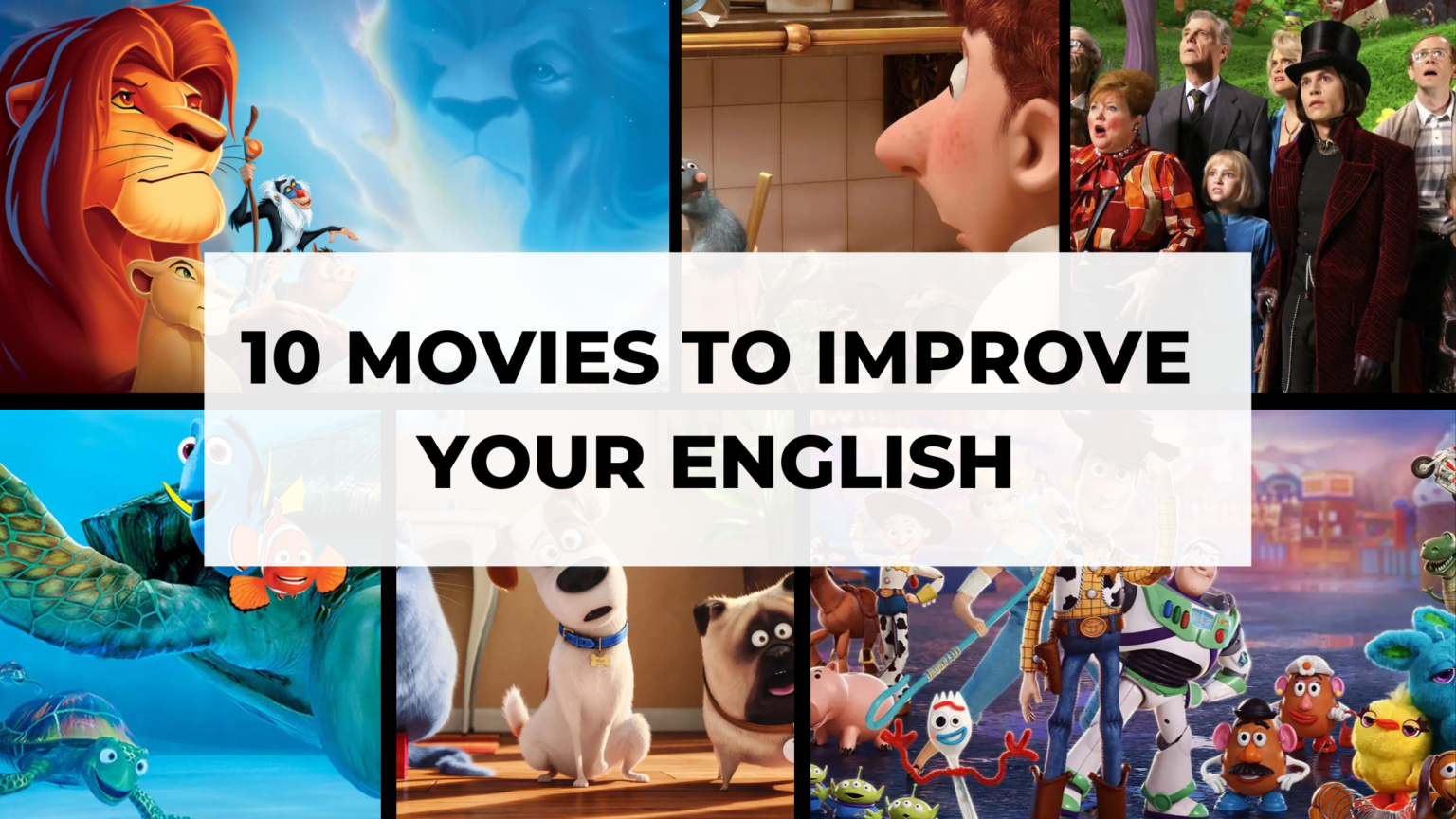 English Animated Movies for Improving English - 9mclasses